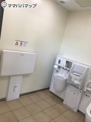 喜多の郷のオムツ替え台情報